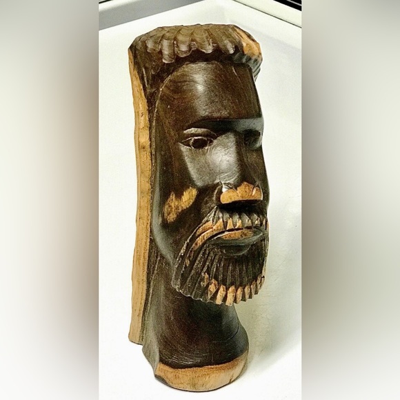Art | 180s Antique Genuine Solid Hand Carved Lignum Vitae Jamaican Folk ...